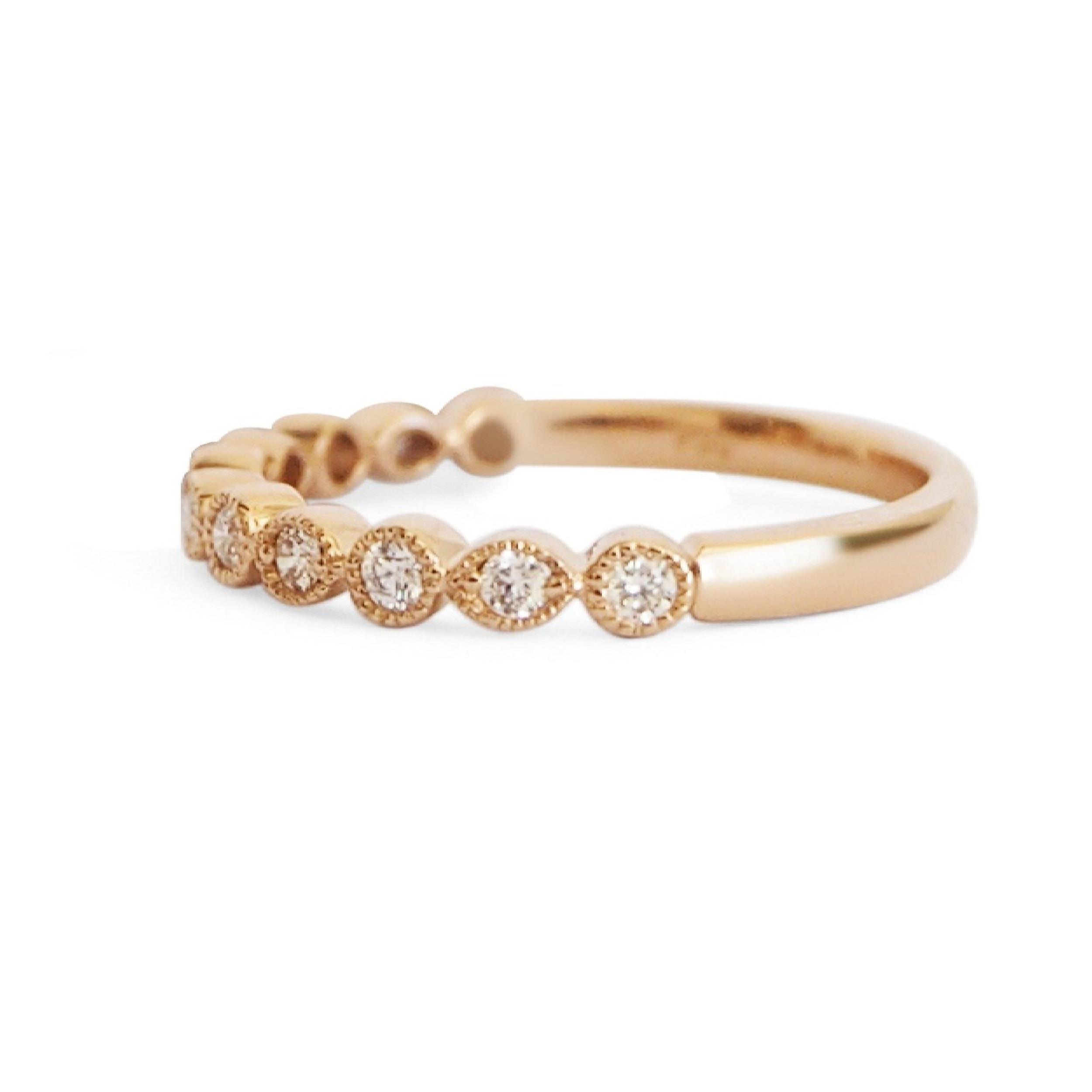 Audrey in Paris Yellow Gold Band – Burt and Gurt London